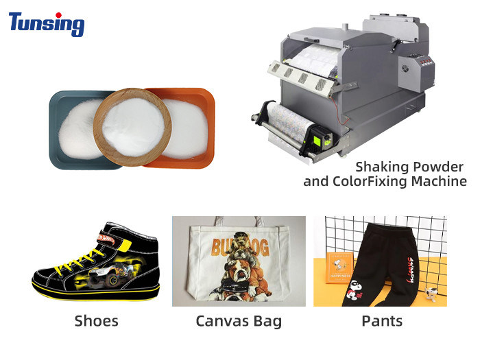 Cotton Fabric Hot Glue Powder White Heat Transfer