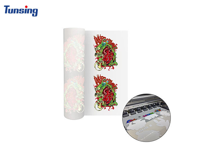 T-Shirts Printing Dtf Printing Pet Film Double Side Matte Dtf Film Roll ...