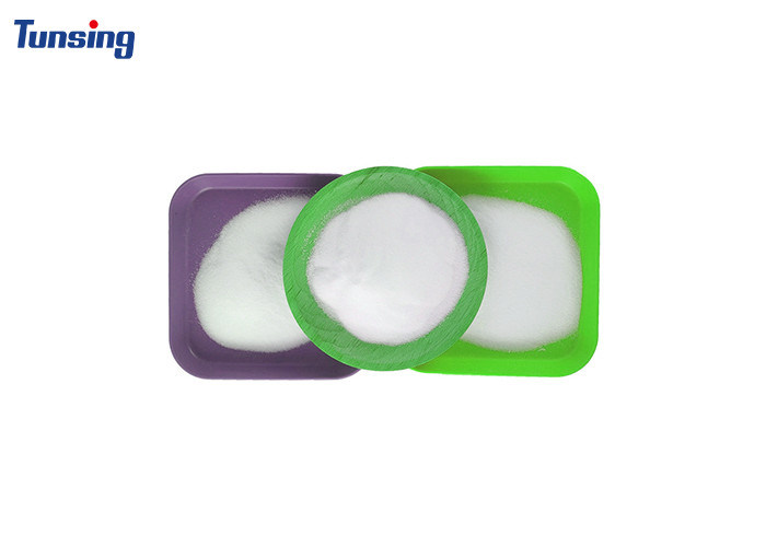 White Polyurethane DTF Powder By Heat Press Temperature 140-160°C TPU ...