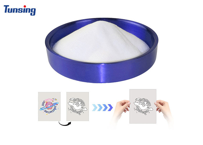 Good Elasticity DTF Powder White TPU Hot Melt Adhesive Powder For T ...