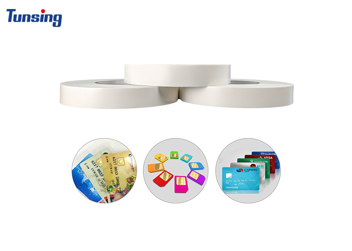 White Transparent Hot Melt Adhesive Tape for Bank Card 0.055mm±0.008mm ...