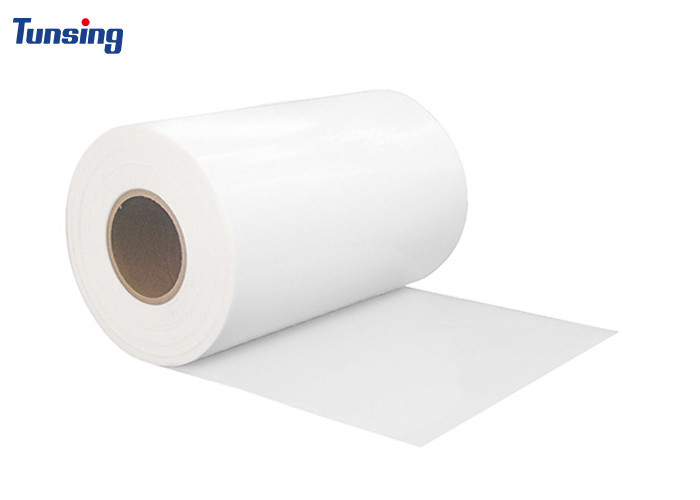 Translucent Milky White PES Adhesive Hot Melt Film For Fabric Textile